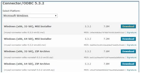MySQL ODBC驱动简介 CSDN博客