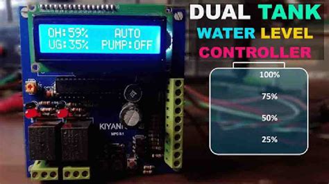 Dual Tank Water Level Controller Electronics Projects Tronicspro