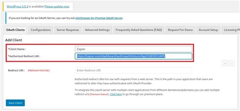 Integrate Zapier With Wordpress Oauth Server