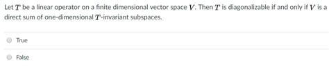solved let e and f be two projection linear operators on the