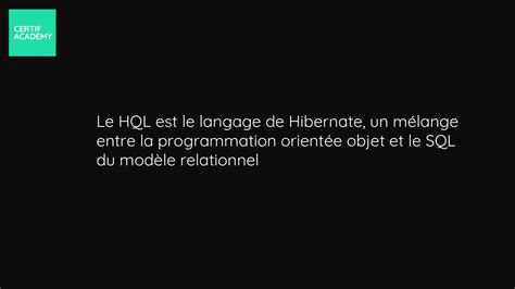 Opérations Crud Avec Jpa And Hibernate
