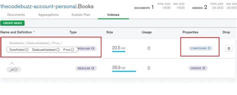 MongoDB Create Index Using Mongo Compass And Shell TheCodeBuzz