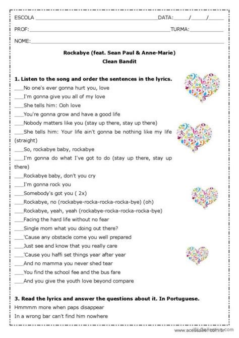 29 Music General Reading Comprehension Reading Comprehensi…