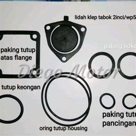 Jual Oring Kit Karet Komplit Mesin Pompa Air Alkon 2 Inci Wp50 Wp20 Komplit Di Seller Pjm Motor