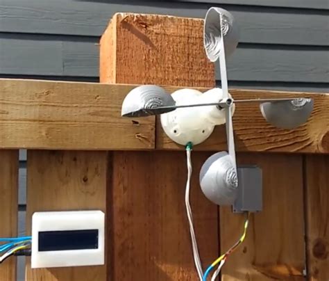 Arduino Weather Station With Anemometer Built For An Engineering Course Brandon Hoynick S CV