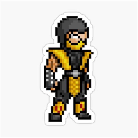 Scorpion Sprite Sticker For Sale By Neweliteapparel Redbubble