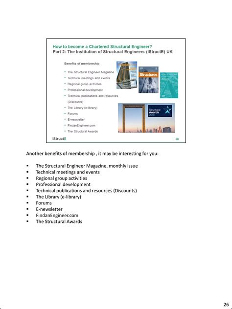 How To Become A Chartered Structural Engineer Ceng Mistructe English Notes Jan 2021 Pdf