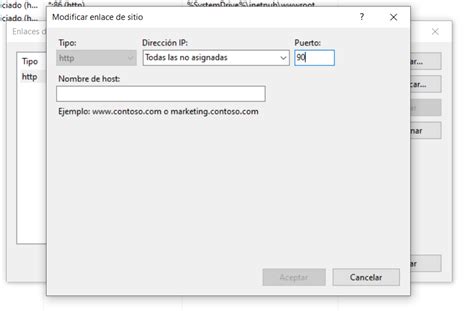 Cambiar Puerto De Servidor Web Iis