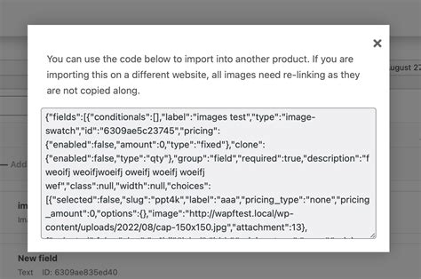How To Export Fields And Import Somewhere Else Wombat Plugins