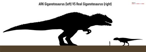 Giganotosaurus Vs Carcharodontosaurus Size