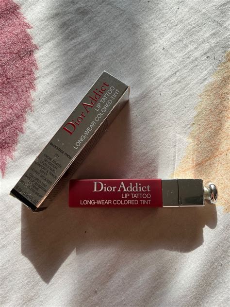 NEW Authentic Dior Addict Lip Tattoo With Bag Beauty Personal Care Face Makeup On Carousell
