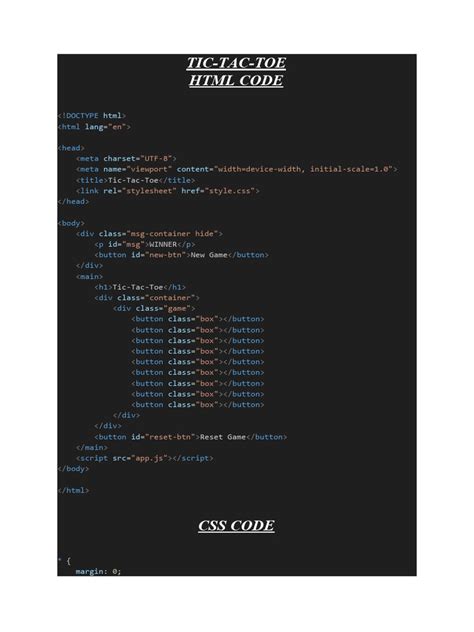 tic tac toe pdf pdf software engineering computer programming
