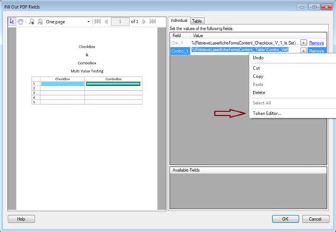 Forms Combo Box Multi Value Issue With Pdf Laserfiche Answers
