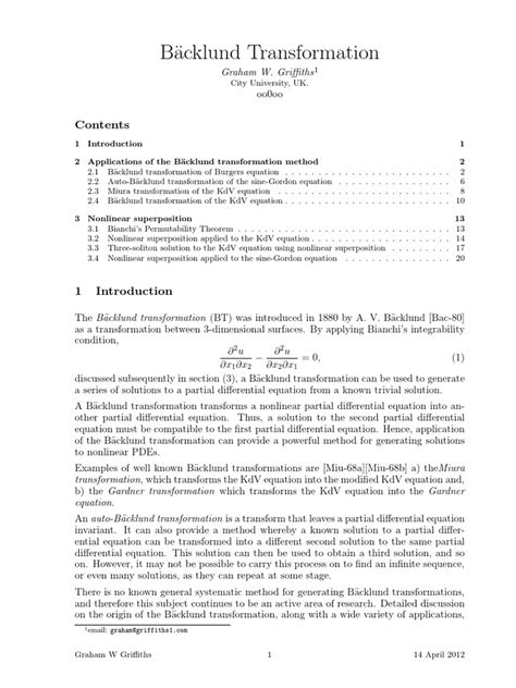 Pdf Backlund Transformation Dokumen Tips