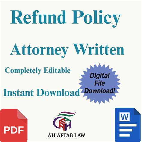 Customizable Return Policy Template Professional And Easy To Use