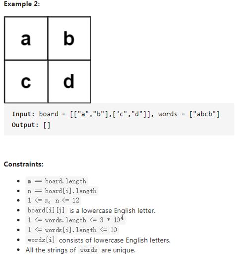 212 Word Search Ii Yitaos Blog
