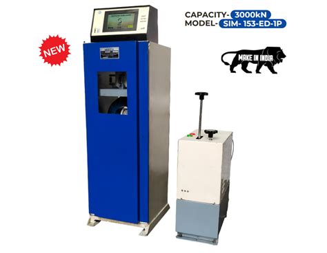 3000kn Semi Automatic Compression Testing Machine Seeco