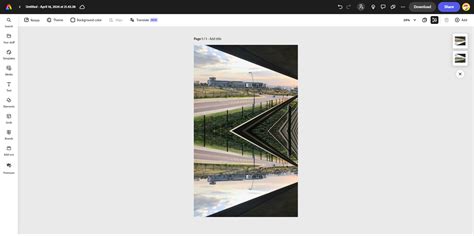 How To Easily Create A Mirror Image Effect Without Expensive Software