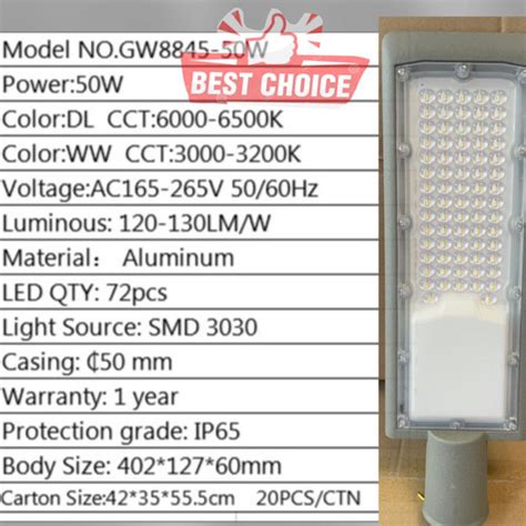 Jual Lampu Jalan Led W W Pju Led Outdoor Watt Lampu Led W Putih Jakarta Pusat