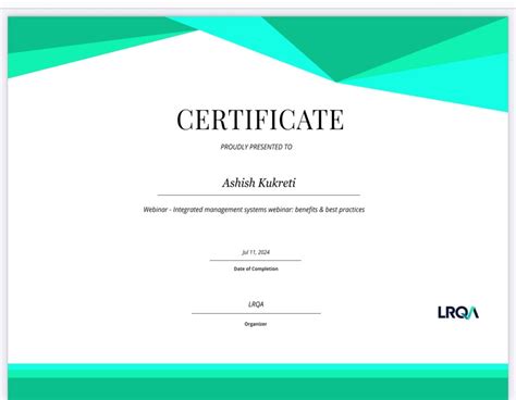 Ashish Kukreti On Linkedin Webinar Integrated Management Systems Benefits And Best Practices