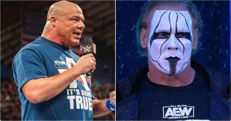 Kurt Angle Sounds Off On A Potential Match With Sting In Aew