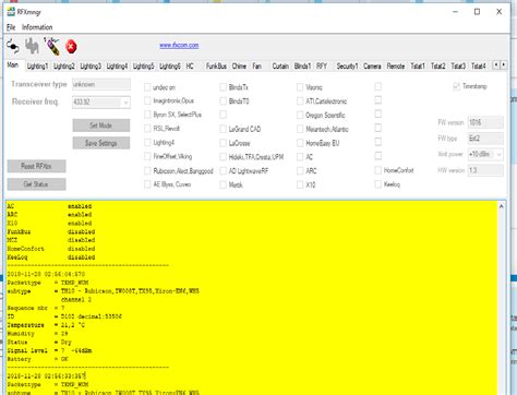 Usb Rfxcom Transmitter Configuration Home Assistant Community