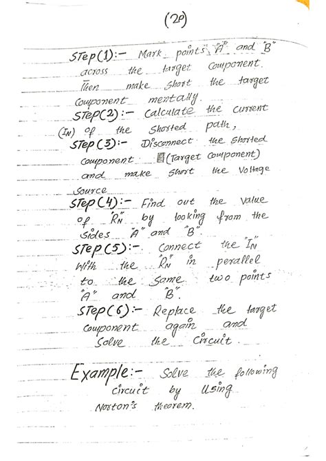solution norton s theorem explained in 6 easy steps with examples