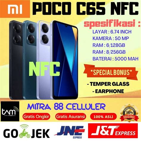 Jual POCO C NFC RAM GB GARANSI RESMI XIAOMI INDONESIA Shopee Indonesia