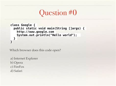 core java quiz questions bug hunt pdf programming languages