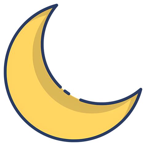Luna Creciente Png