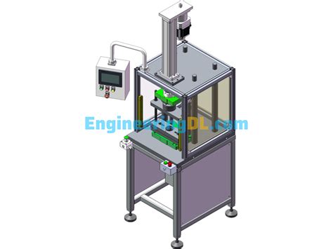 BB Cap Servo Press SolidWorks Mechanical Engineering Design Library