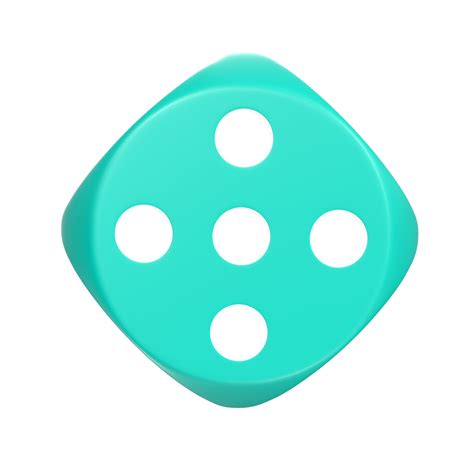 3d Rendering Of Dice Object 17261191 Png