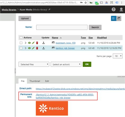 How To Configure Kentico Mvc Sites For Azure Blob Storage With Media