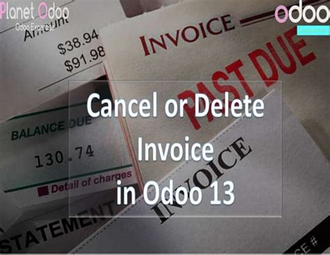 Cancel Or Delete Invoice In Odoo 13 Pptx