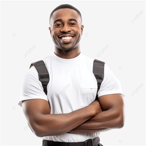 유니폼을 입고 웃고 있는 흑인 스포츠맨 운동가 검은색 스포츠 Png 일러스트 및 이미지 에 대한 무료 다운로드 Pngtree