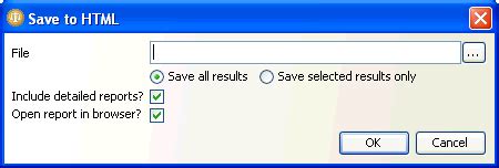 Saving As HTML