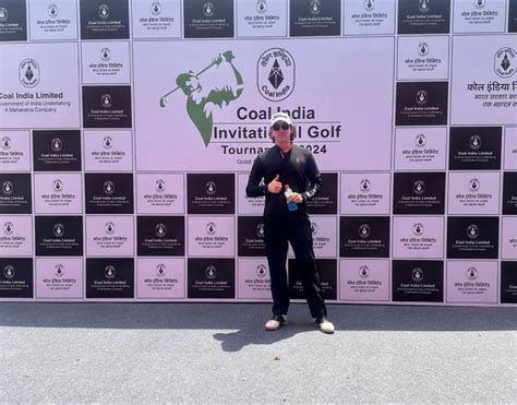 Manan Tramboo On Linkedin At The Coal India Invitational Golf