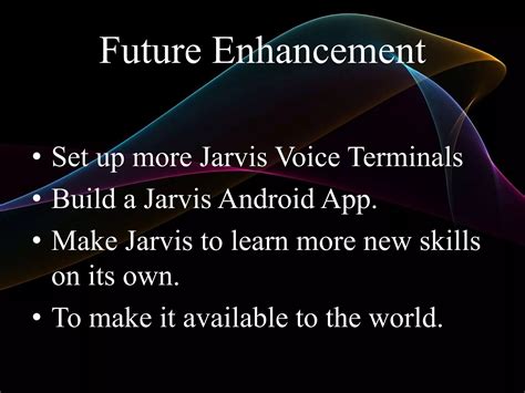 Jarvis Pptx Artificial Intelligence Technology And Computing