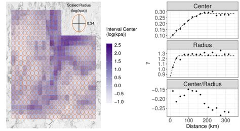 Left An Interval Valued Design Snow Load Prediction Map For Utah The Download Scientific