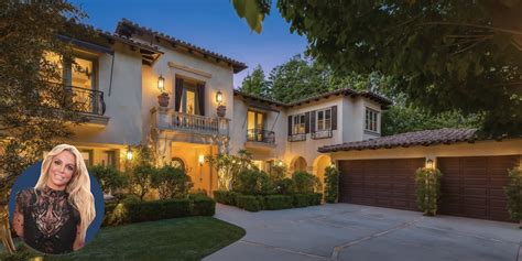 Britney Spearss Former La Mansion Is For Sale And Its Completely