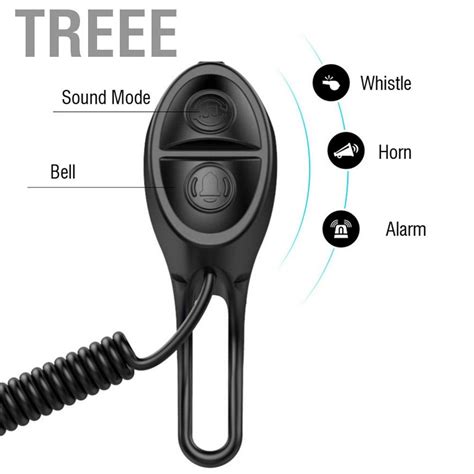 Treee สกู๊ตเตอร์ไฟฟ้าฮอร์นกันน้ำกันฝุ่นจักรยานแบบพกพาสำหรับ Shopee Thailand