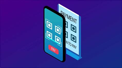 Scan QR Code For Payment Via Mobile Stock Video At Vecteezy