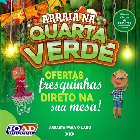 A Sua Quarta Verde é No Joad 🥭🥑🍅🥕 Joad Supermercado