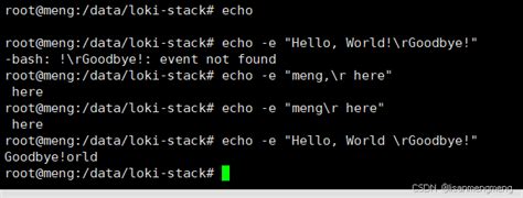 Linux 操作系统下 Echo命令介绍和使用案例linux Echo使用 Csdn博客