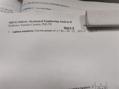 Solved Odd Functions Half Range Expansions 13 Even And Odd