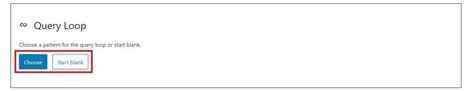 how to use the wordpress query loop block