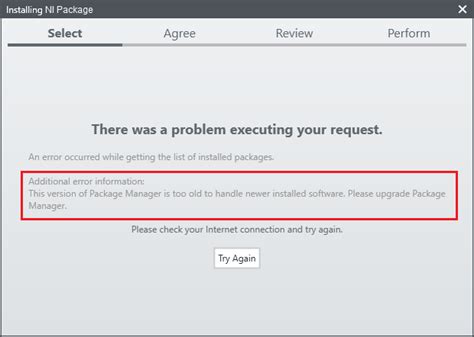 Ni Package Manager Requires Latest Version Or Is Too Old Notification National Instruments