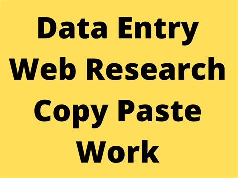 virtual assistant for data entry data mining and web research upwork