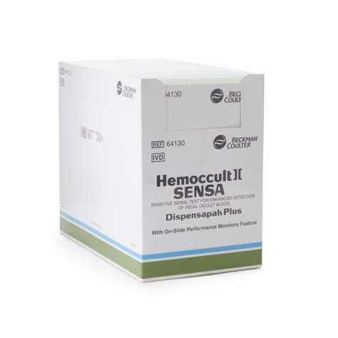 Cancer Screening Test Kit Hemoccult Sensa Dispensapak Plus Fecal Occult