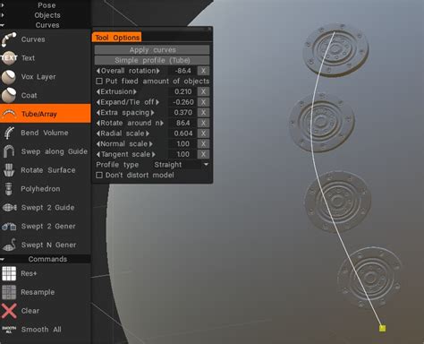 Curves Editor 3dcoat Documentation